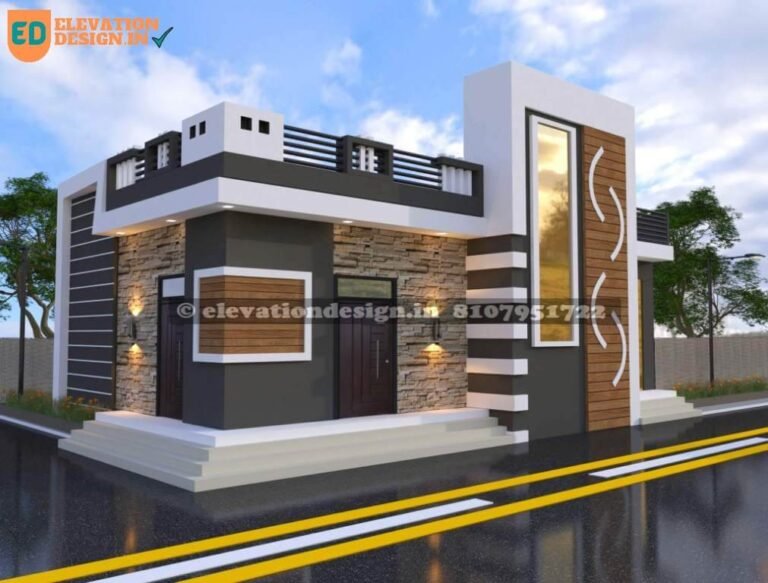 ground floor elevation - elevationdesign.in